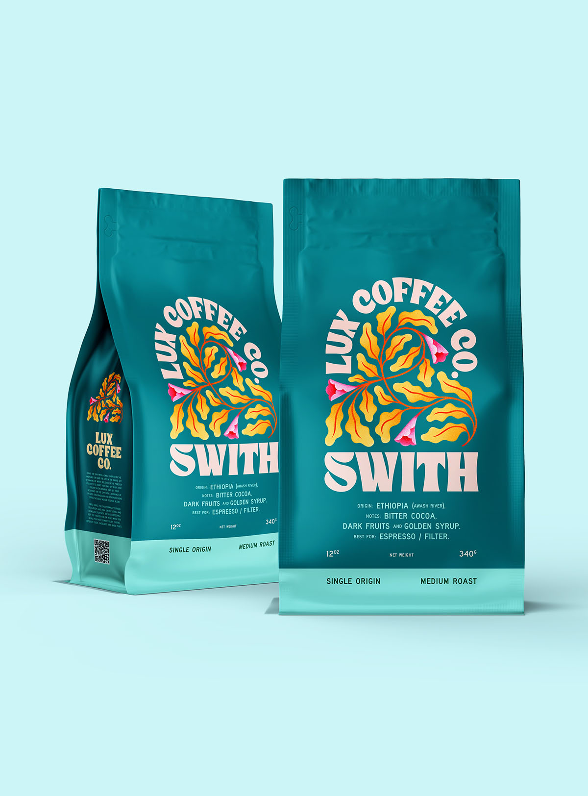 Lux Coffee Co | Branding and Packaging Design Agency London